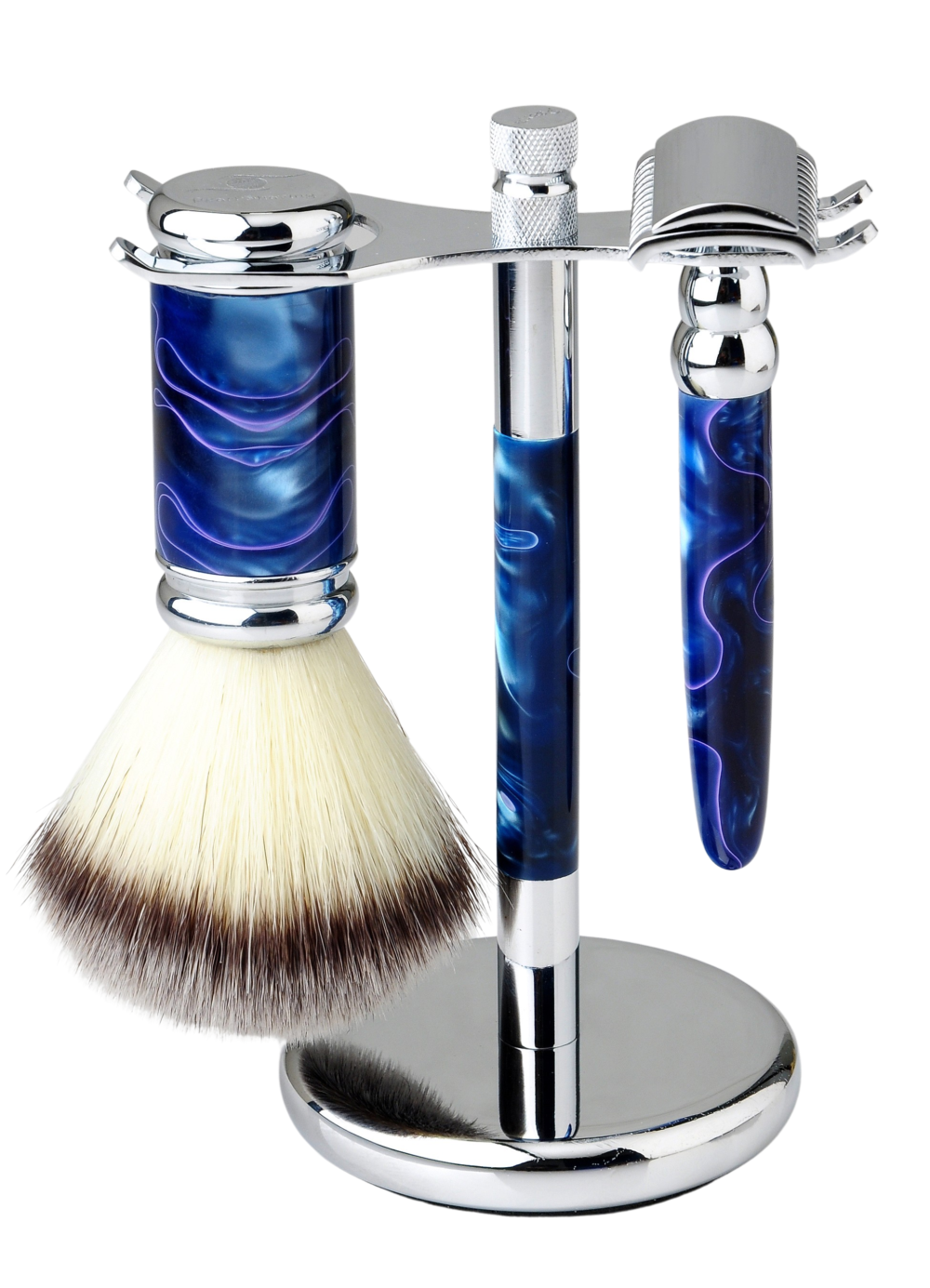 PEARL SET DE AFEITADO BROCHA Y MAQUINA DE AFEITAR DOBLE HOJA SRB73 ...